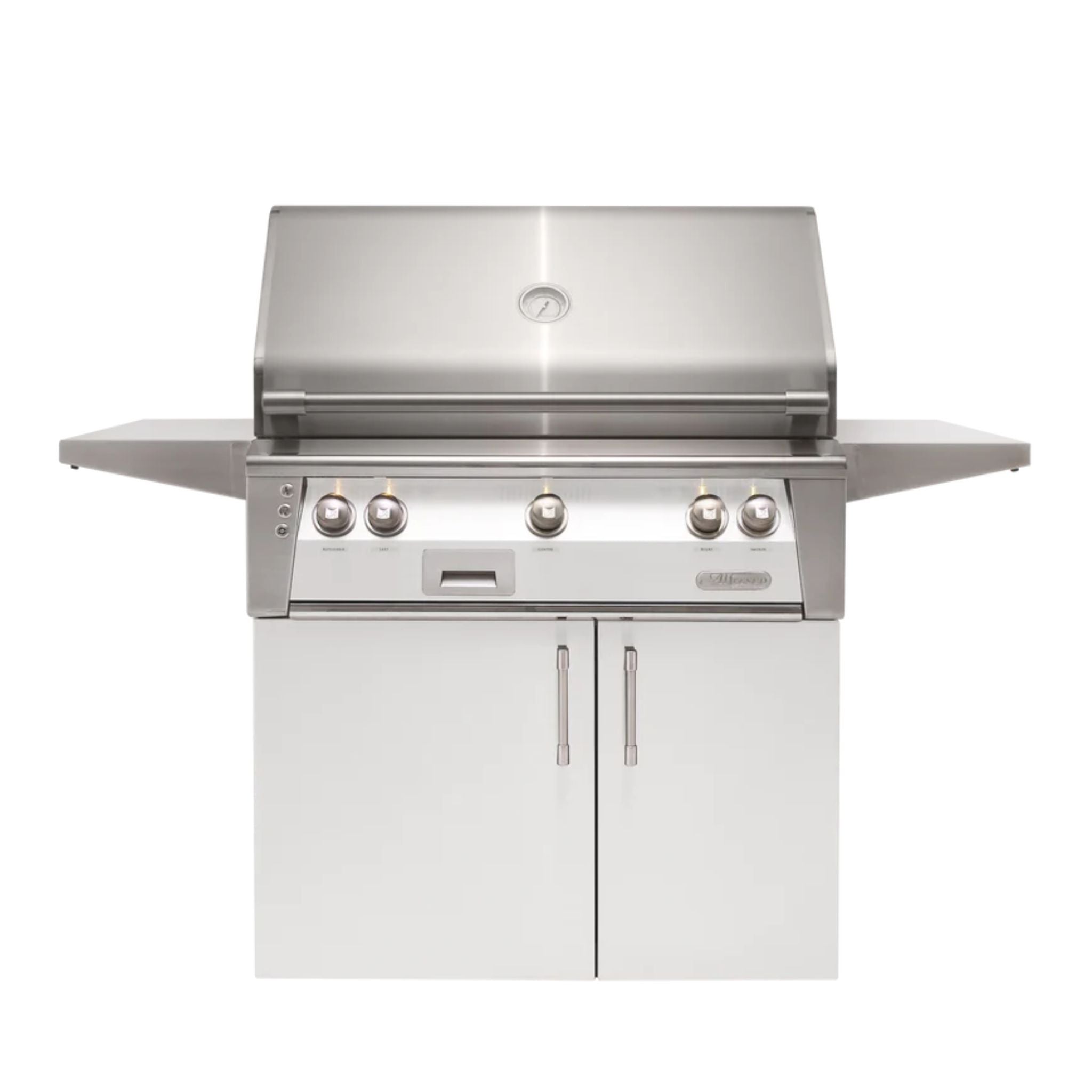 Alfresco Luxury 36" Signal White Gloss SearZone™ Natural Gas Grill and